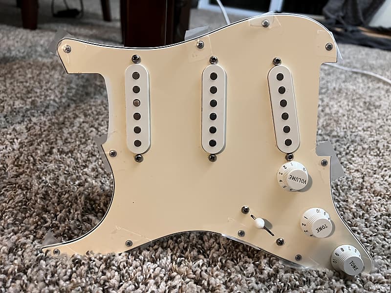 American Standard Fender Stratocaster left-handed loaded | Reverb