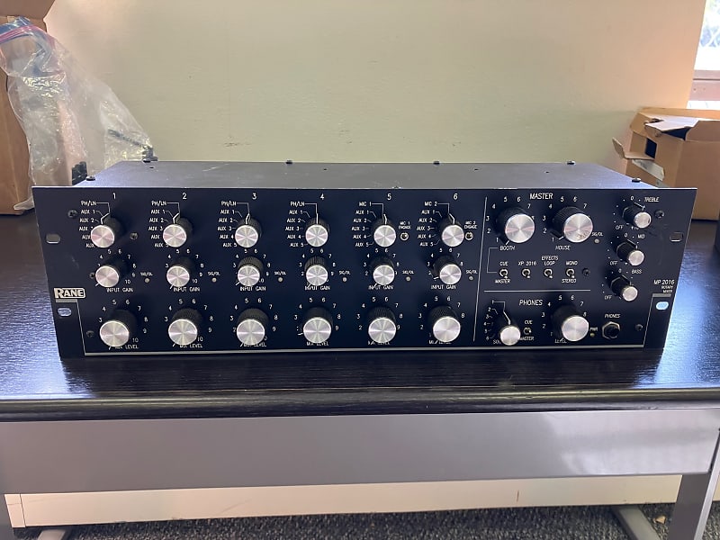 Rane MP2016 - Black | Reverb