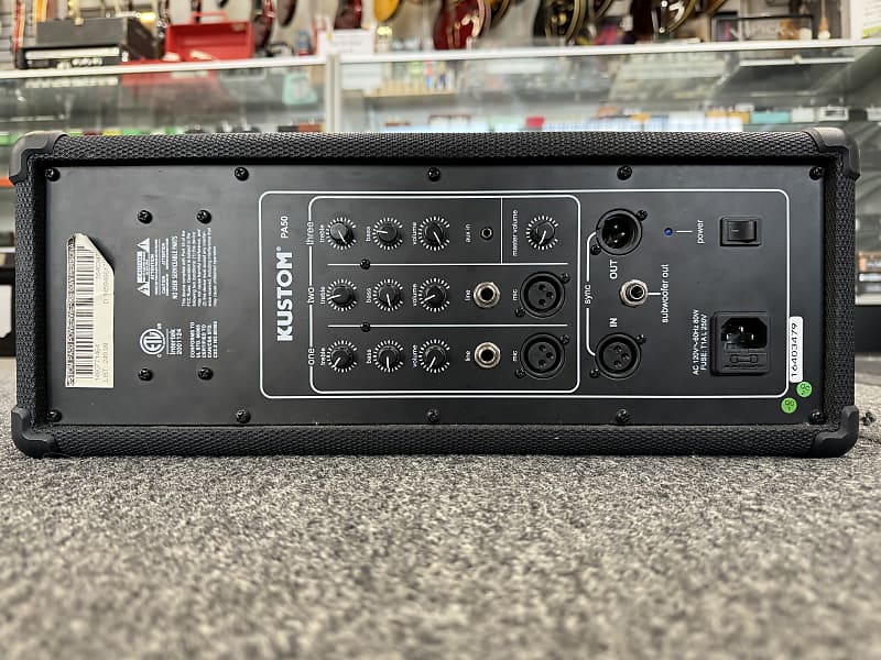 Kustom PA 50 Smal PA 50 Watts | Reverb
