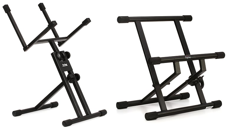 On-Stage RS7705 Pro Tilt-back Amp Stand Bundle with Gator | Reverb