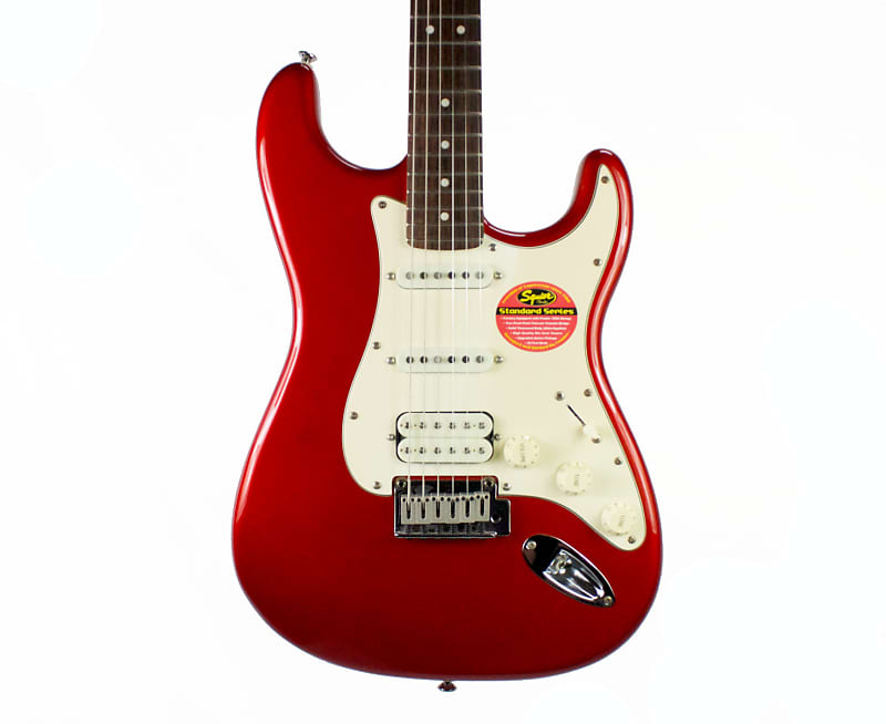 Squier Stratocaster Standard Series 2010 Candy Apple Red | Reverb