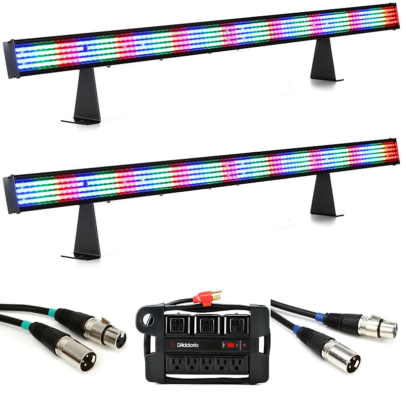 Chauvet DJ COLORstrip 38" RGB LED Bar Pair Bundle | Reverb