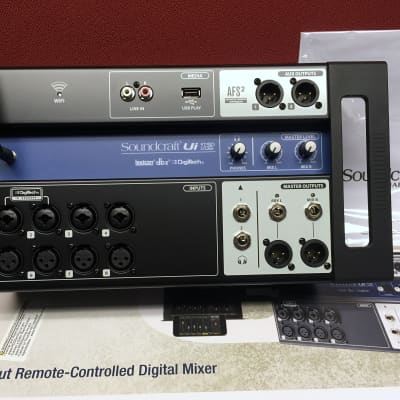 Soundcraft Ui12 12-Input Digital Mixer Bundle with AKG K240 | Reverb