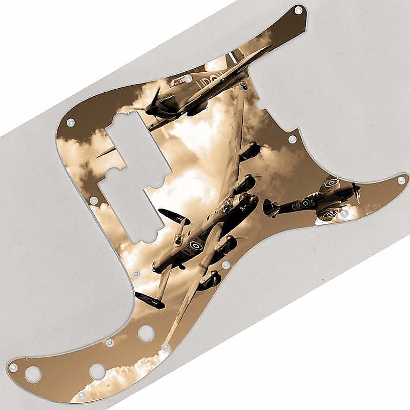 Graphical pickguard Fender Precision Bass (Pbass) | Reverb Canada