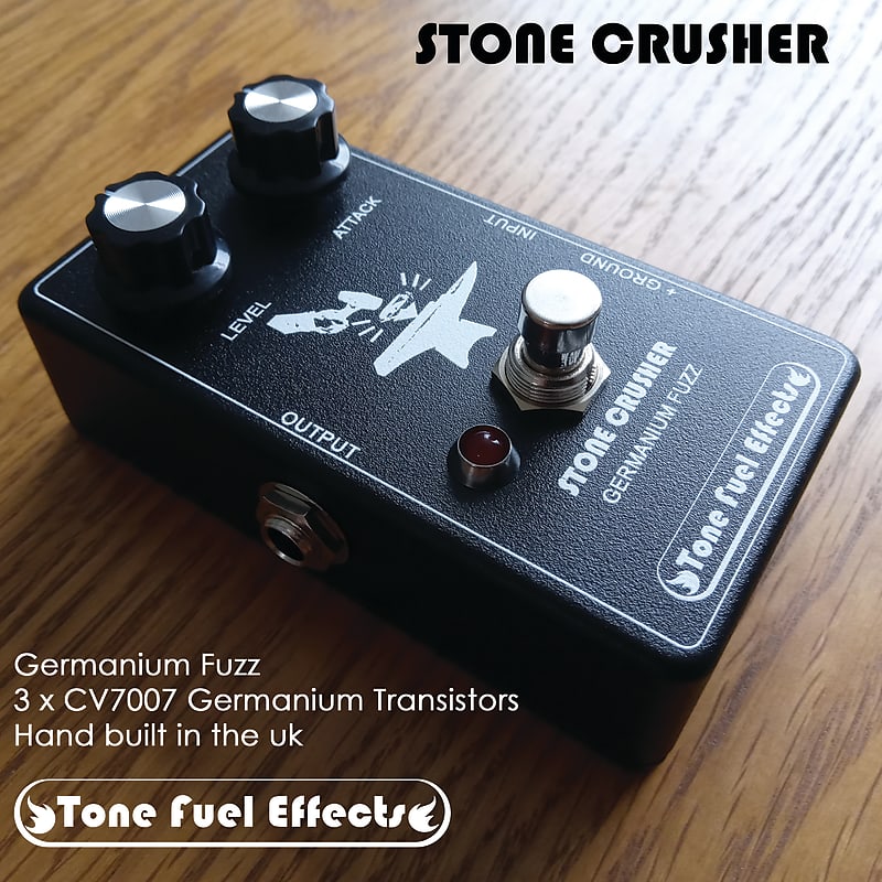 Tone Fuel Effects - Stone Crusher - CV7007 Germanium Fuzz - | Reverb