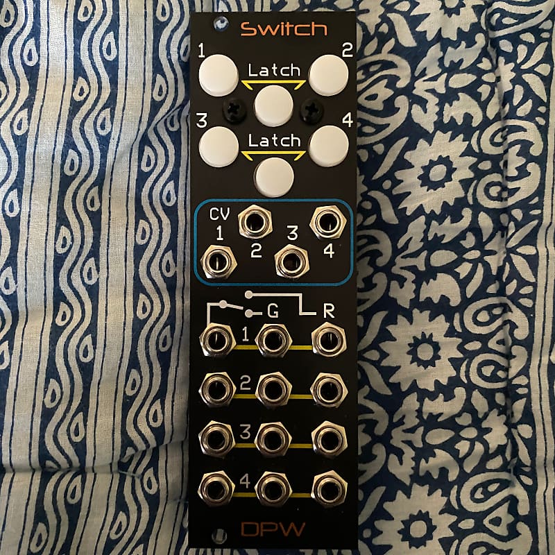 DPW Design - SW-1 Quad Bidirectional Switch Eurorack module | Reverb