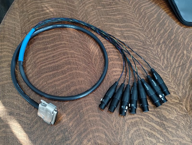 Custom Premium DB-25 to 8-XLR Female - NEW | Reverb