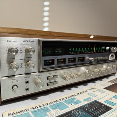 Sansui QRX-5500 Receiver Vintage Audiophile Quadraphonic 4 | Reverb