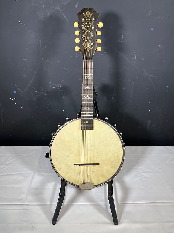 Unbranded Banjolin 1920-40s Restoration ONLY 10" Amazing | Reverb