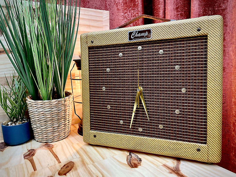 Fender Tweed Champ Wall Clock - Sam Hutton | Reverb