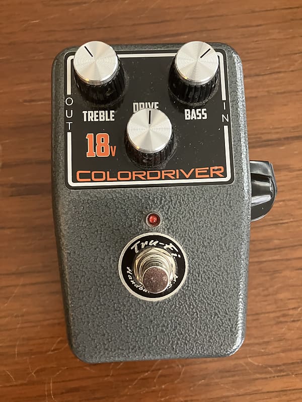 Tru-Fi Colordriver Overdrive/Fuzz pedal-18v | Reverb