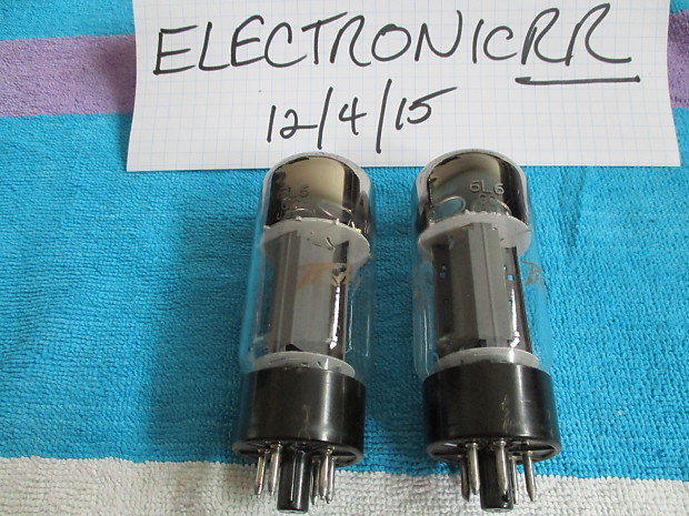 Peavey badged Sylvania STR-387power & peavey preamp tubes | Reverb