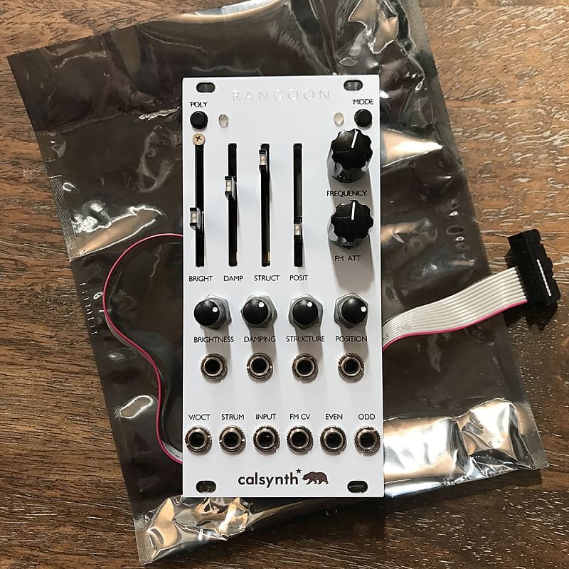 CalSynth Rangoon - Mutable Rings clone with sliders - White | Reverb