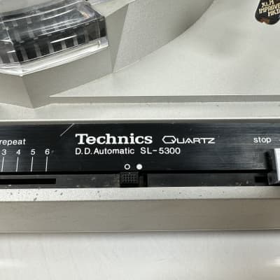 Technics SL-5300 Turntable Quartz Direct Drive Auto | Reverb