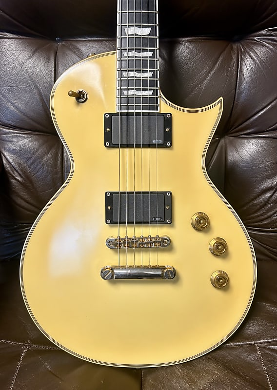 ESP Eclipse II japan 2010 - Vintage White | Reverb