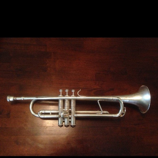 Elkhart 1920s Silver Elkhart Indiana Trumpet 1920s | Reverb