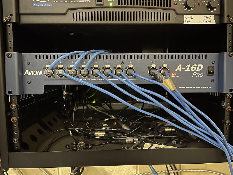 Aviom A-16D Pro Full System with mixers | Reverb