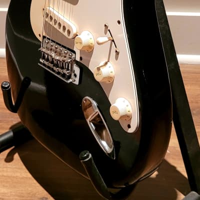 El Degas black strat style – Late '70s - Early '80s (David | Reverb