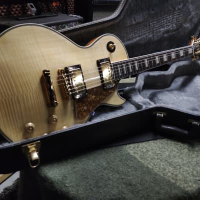 Chibson Les Paul Custom Replica 2017 Natural Flame | Reverb Canada