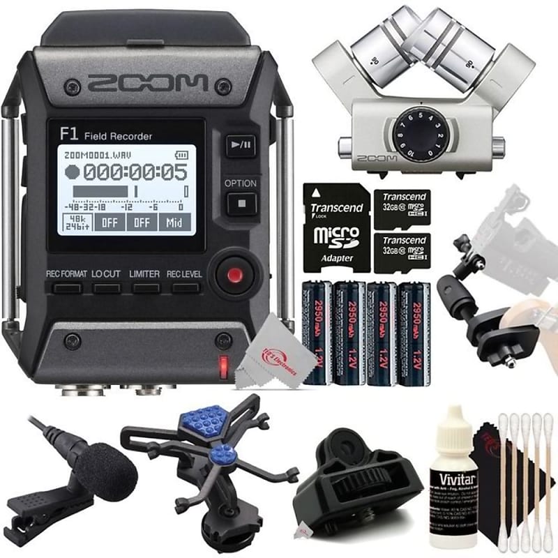 Zoom F1-LP 2-Input / 2-Track Portable Digital Handy | Reverb