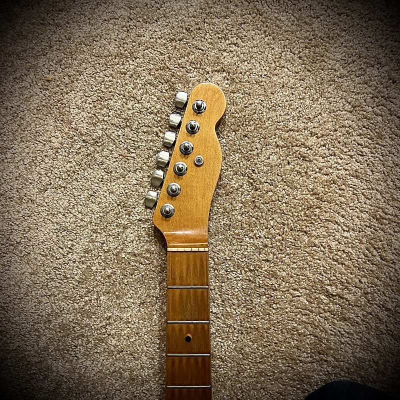 Road Worn Unbranded Telecaster/Tele Maple Neck, Natural Relic | Reverb