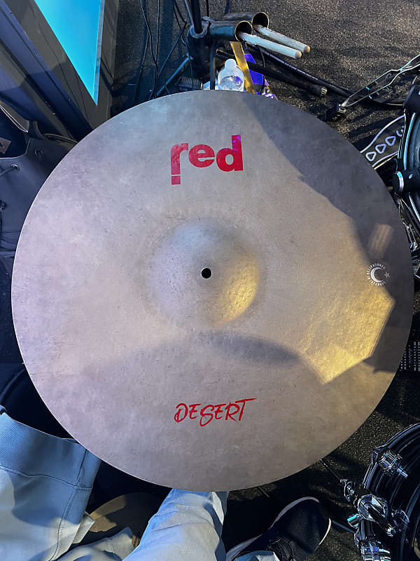 Red Cymbals 22” Desert Crash | Reverb