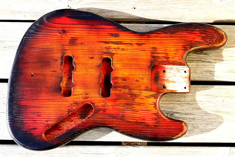Jazz Bass body, "barncaster" | Reverb