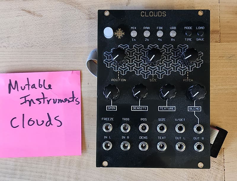 Momo Modular Mutable Instruments Clouds (Oscillosaurus | Reverb