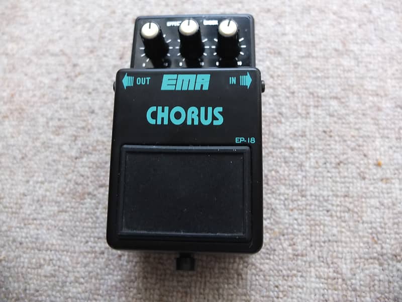 EMA EMA EP-18 ANALOG CHORUS 1980's - Black | Reverb UK