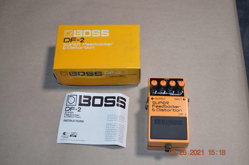 Boss DF-2 80s-90s Orange | Reverb