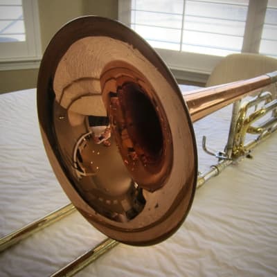 Reynolds Contempora Bass Trombone with Trigger & Original | Reverb