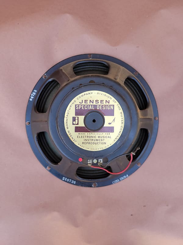 1967 Jensen C12N 12 Inch Guitar Amp Speaker Original With | Reverb