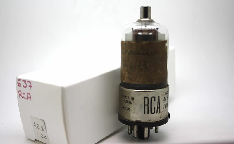 RCA 6J7 VACUUM TUBE - HICKOK TV-7D/U TEST | Reverb