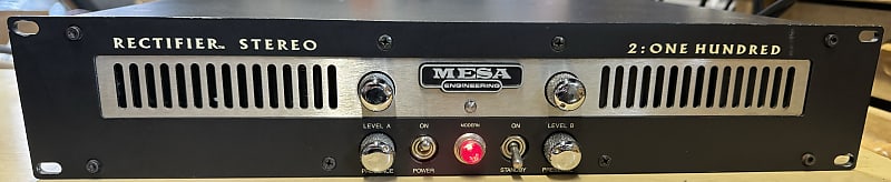 Mesa Boogie Rectifier Stereo 2: One Hundred 100 watt All Tube | Reverb