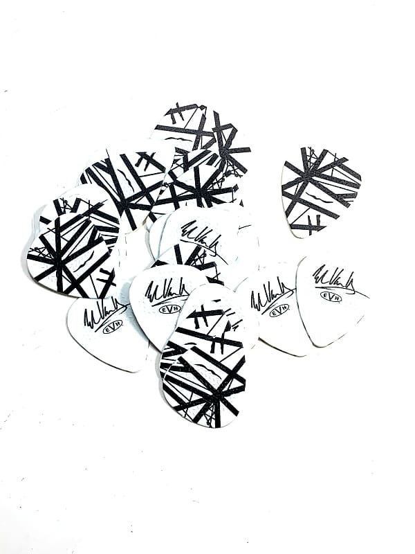 Eddie Van Halen Guitar Picks EVH Starbody Max Grip .60mm | Reverb