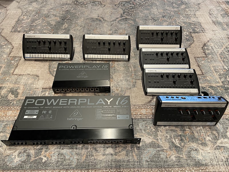 Behringer Powerplay P16 System 2011-Present - Black, Silver | Reverb