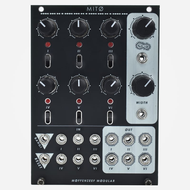 Moffenzeef Modular MITO (Black Limited Edition) Eurorack VC | Reverb