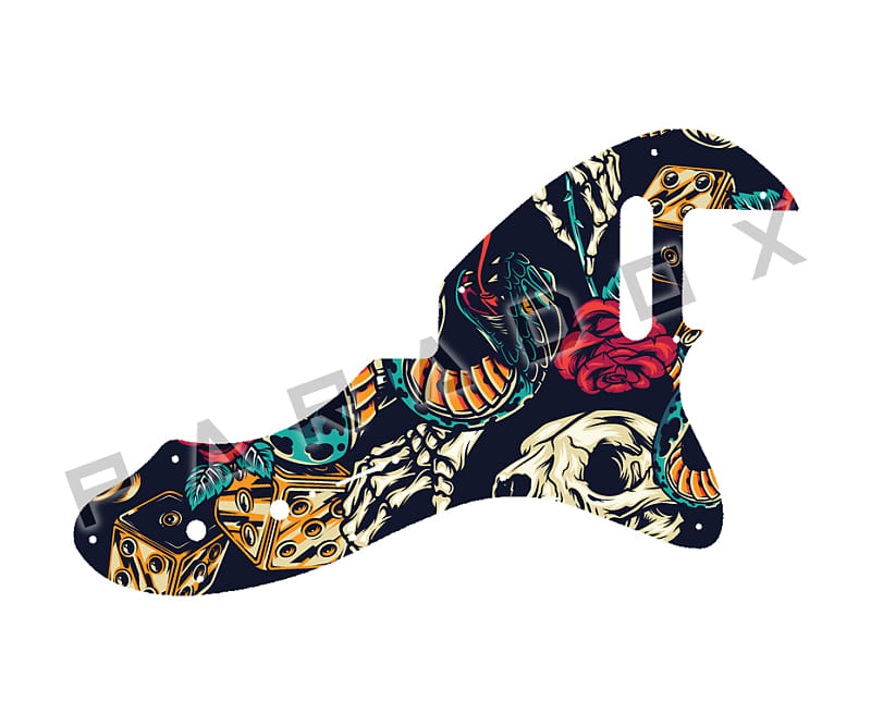 Custom Pickguard For 2016 Fender Custom Limited Edition 50's | Reverb