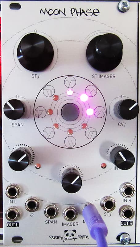 Patching Panda Moon Phase 2021 Silver | Reverb
