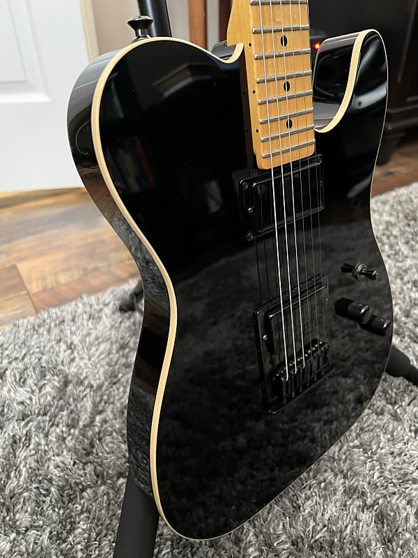 Schecter PT USA Custom Shop - Black | Reverb