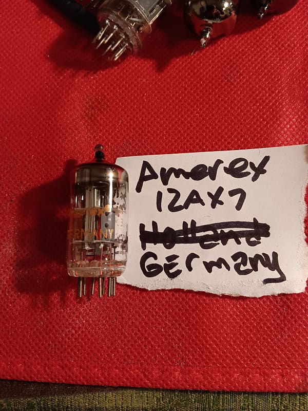 Amperex 12ax7 1970 | Reverb