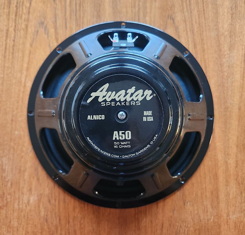 Avatar A50 - 12" 50 Watt Celestion Alnico Gold Replacement | Reverb