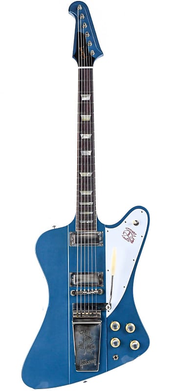 Gibson Custom 1963 Firebird V Pelham Blue Murphy Lab Ultra | Reverb