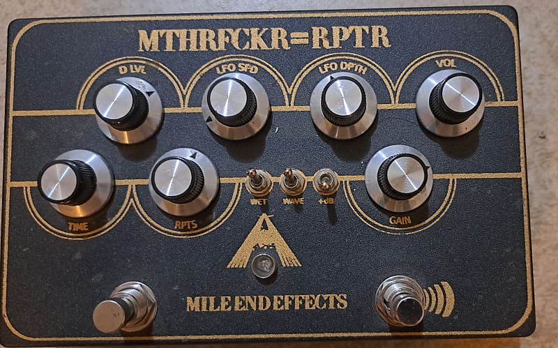Mile End Effects Mthrfckr=Rptr 2021 - Black | Reverb