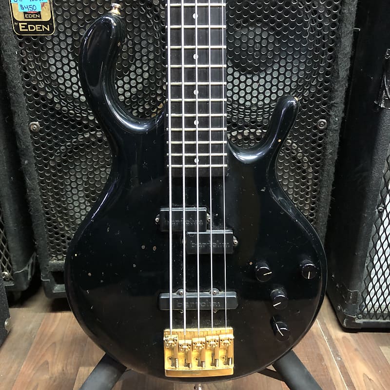 Pedulla MVP-5 Black 5-String Bass | Reverb