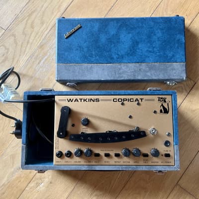 WEM Watkins Rare Copicat Pre-Super Shadow prototype 1990 Blue | Reverb