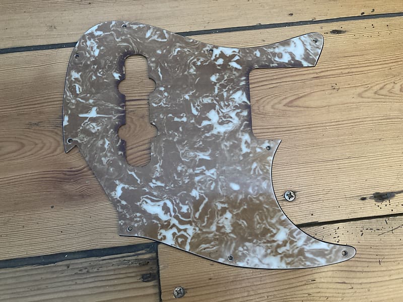 1970s Hohner Jazz Bass Guitar Scratchplate Aged Japan | Reverb