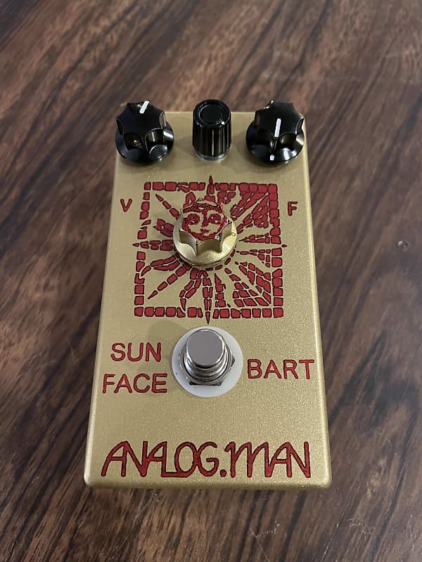 Analogman Sun Face BART Germanium Fuzz with Sun Dial Knob | Reverb