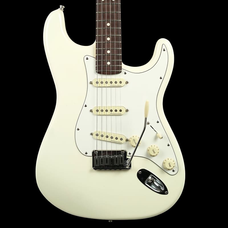 Fender Jeff Beck Stratocaster in Olympic White (Pre-Owned) | Reverb