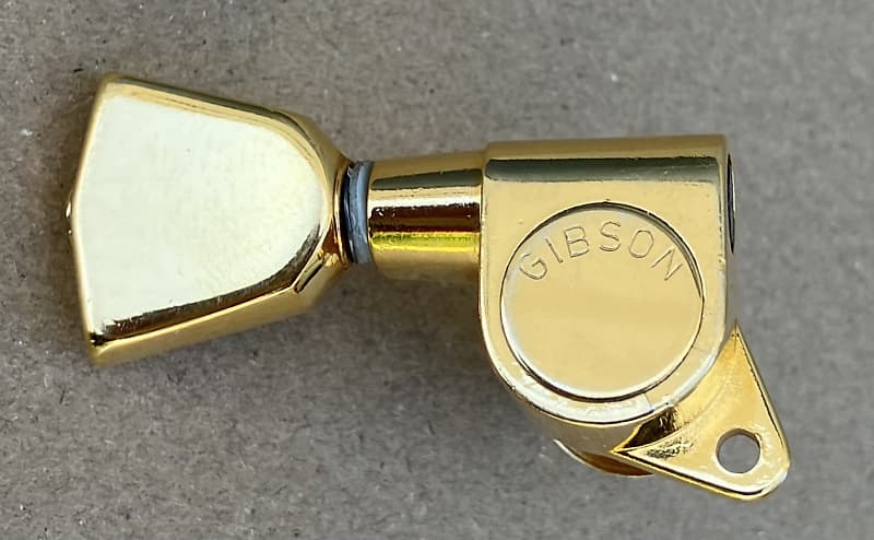 Gibson- tuning key, treble side, Gold | Reverb